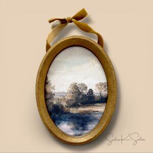 My Texas House | Art | My Texas House 6x8 Mellow Meadow Framed Art ...